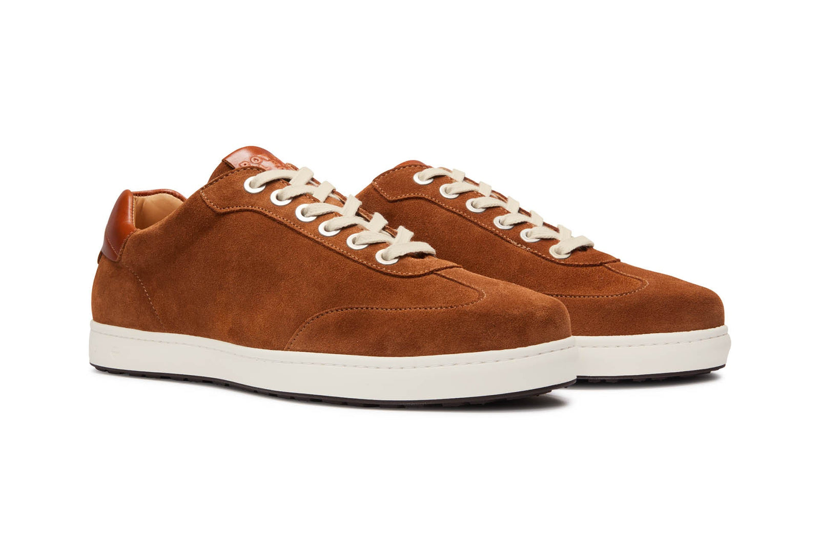 Sanderson Chestnut Suede | Mens Spikeless Golf Shoe | Royal Albartross